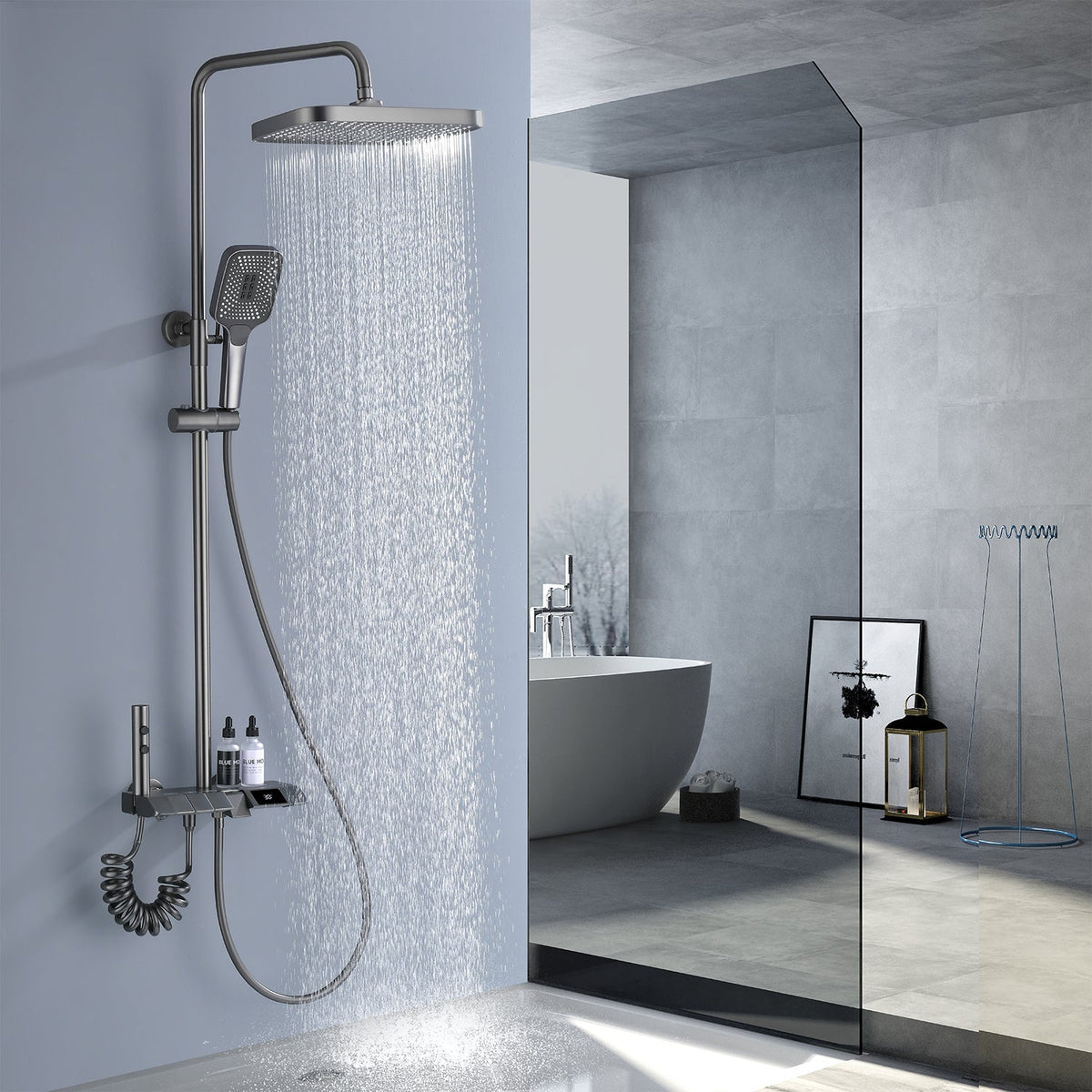 Experience Luxury with Our Temperature-Controlled Shower System | iHomDIY