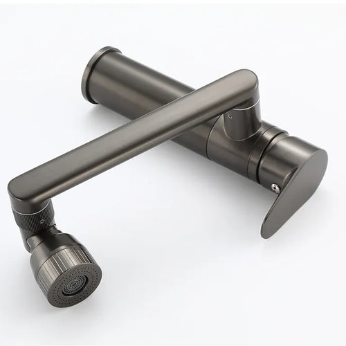 Ihomdiy Single-Hole Rotatable and Liftable Pull-Out Faucet